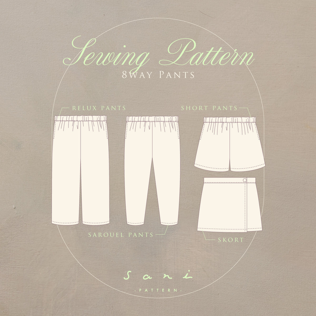 8wayパンツ[PDF] – sani -pattern shop-